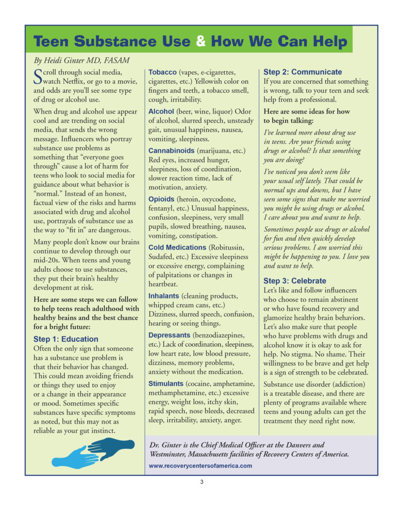 Teen Health and Safety Guide - DanversCARES